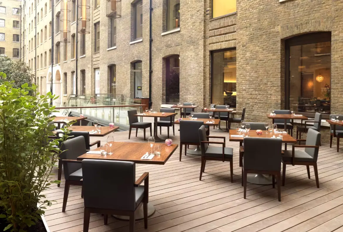 Cinnamon Kitchen Upper Terrace | Summer Party Venues London UK