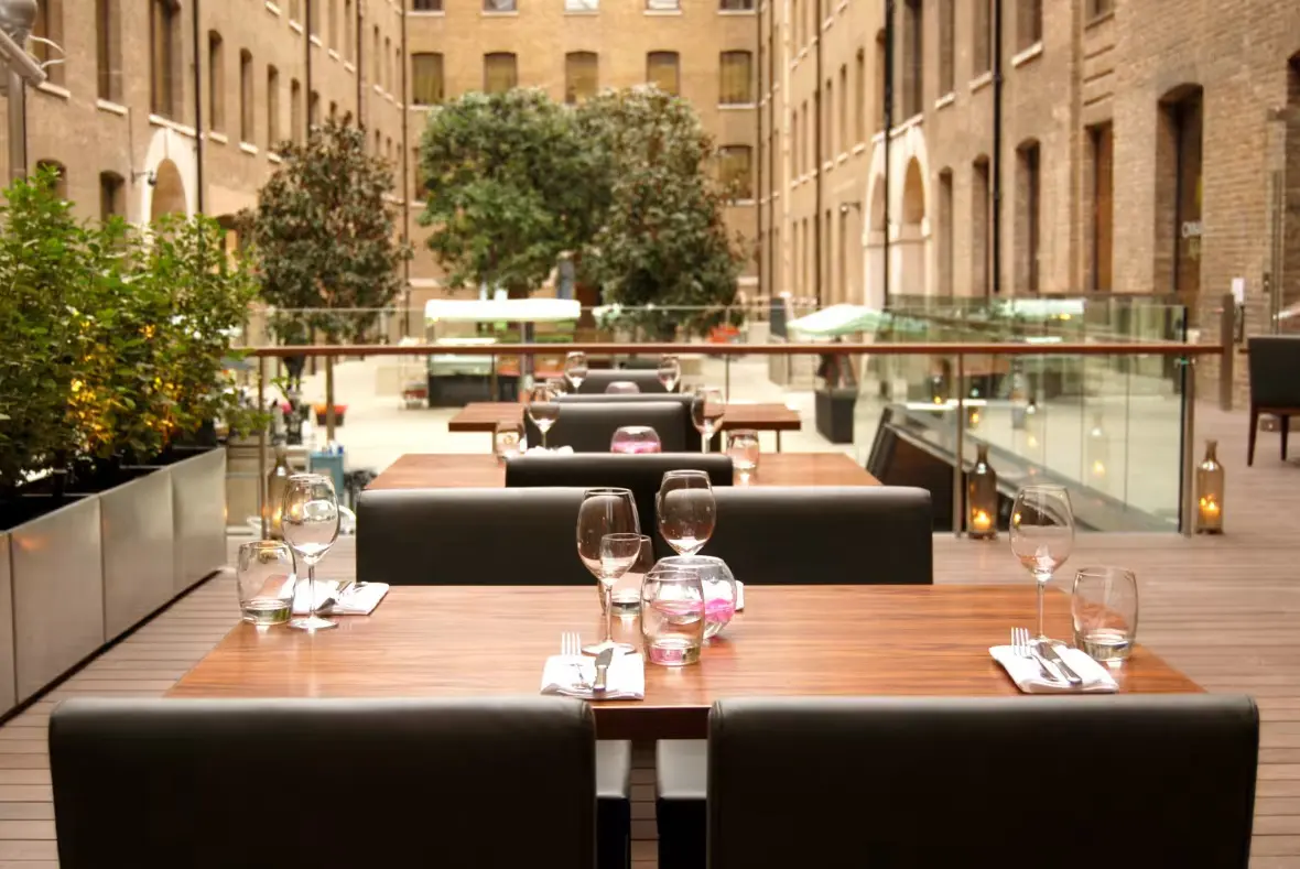Cinnamon Kitchen Upper Terrace | Summer Party Venues London UK