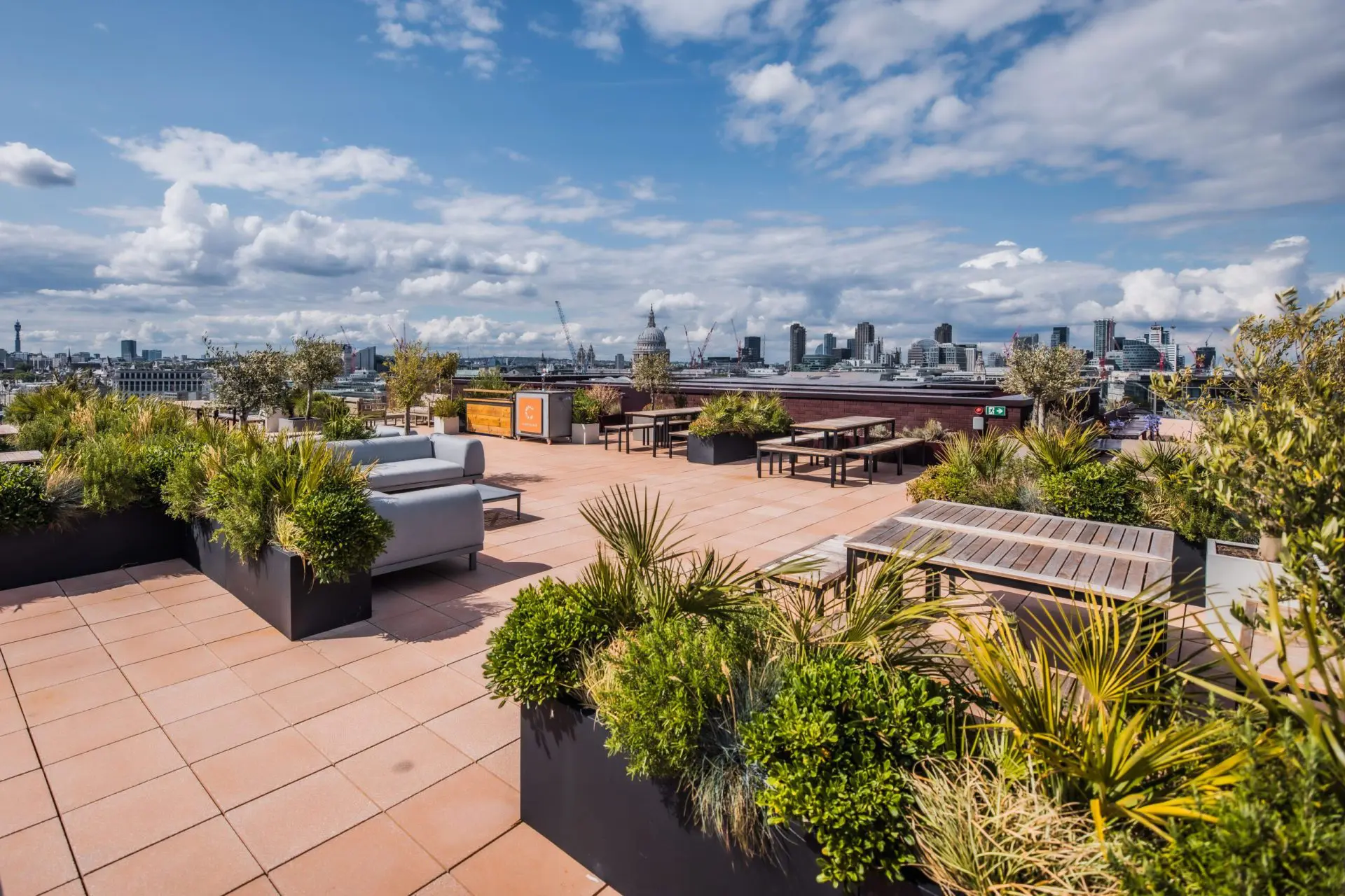 Roof Terrace Rose Court Events | Summer Party Venue Hire London ...